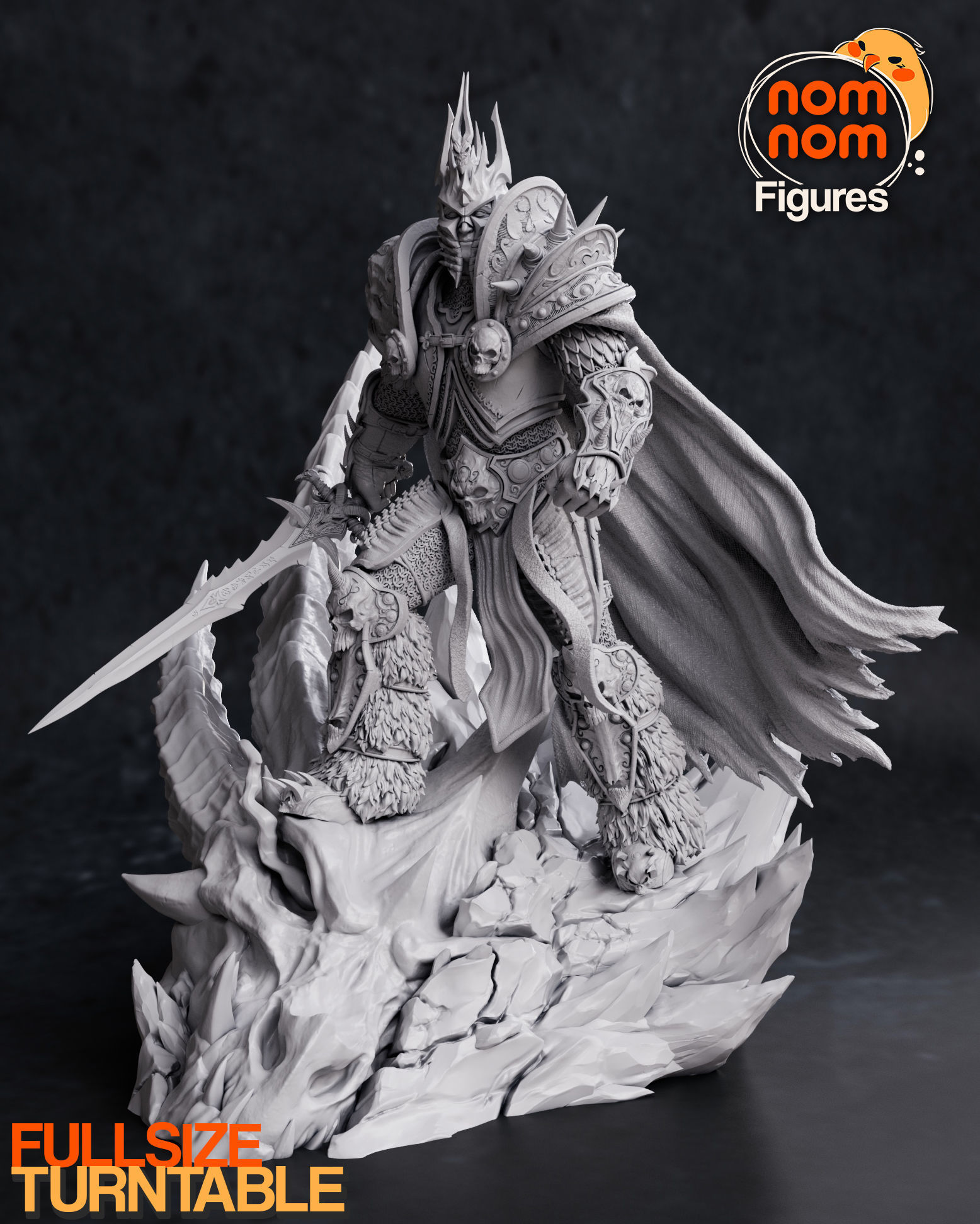 Arthas - World of Warcraft 3D model 3D printable | CGTrader