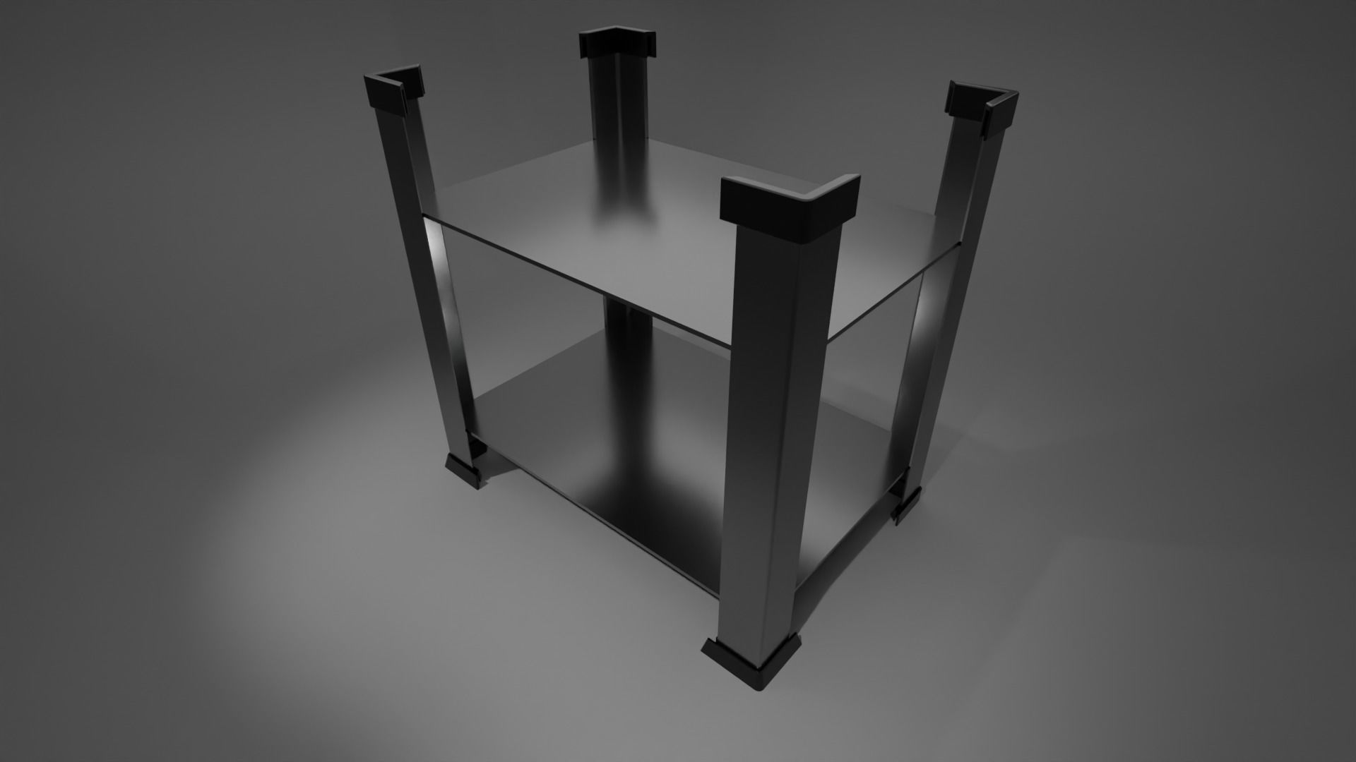 Corner feet L profile foot Shelf Cap End caps 3D model 3D printable ...