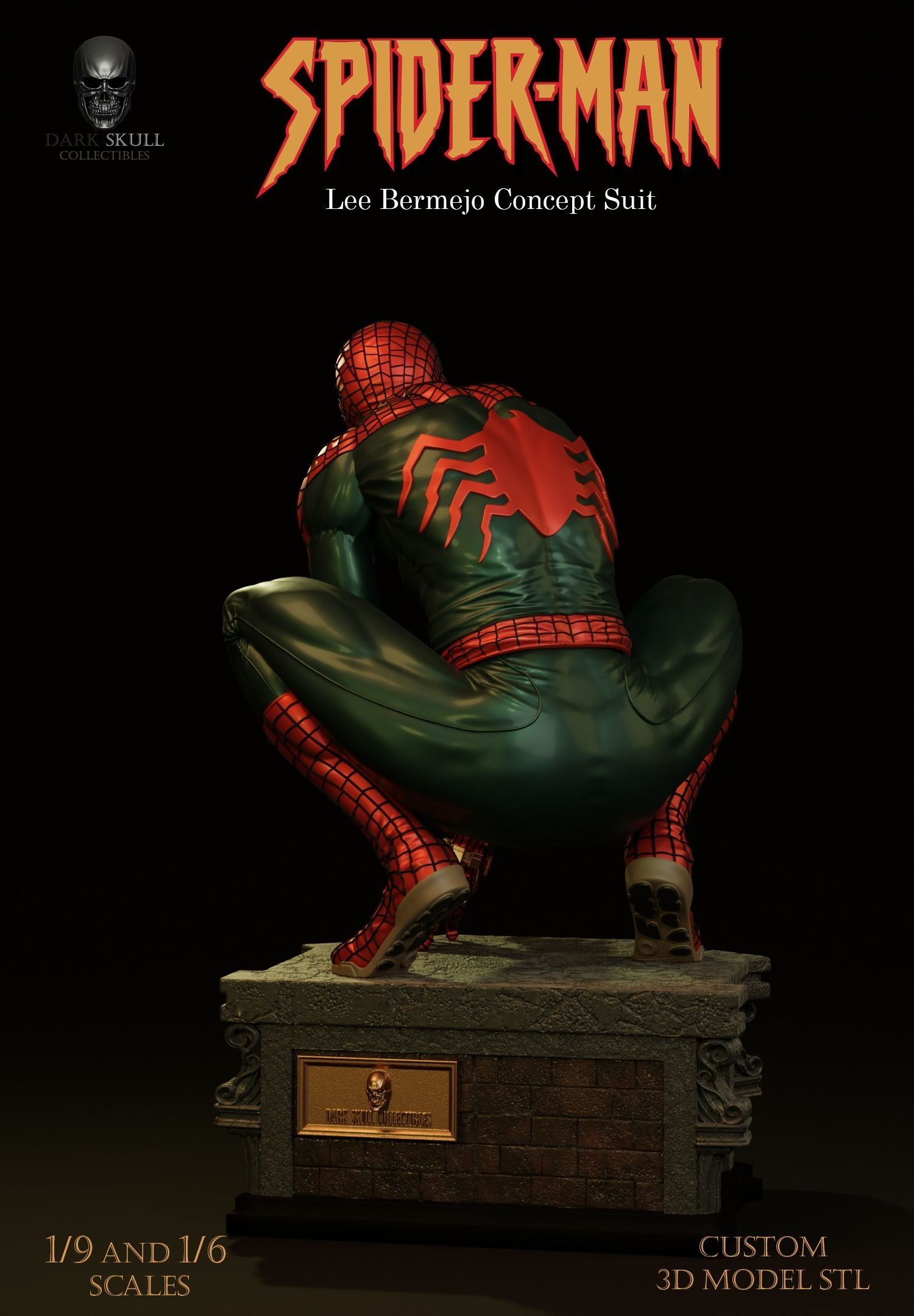 SPIDER-MAN 3D model 3D printable | CGTrader