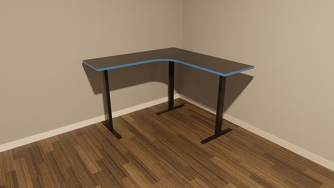 Gaming Desk 3D model | CGTrader