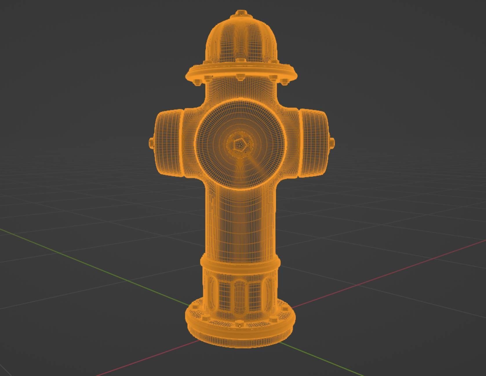 3D Hydrant free 3D model | CGTrader