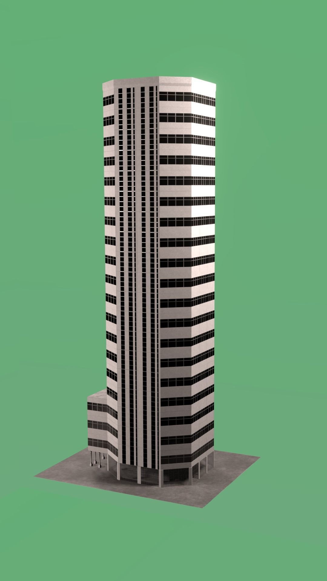 Skyscraper Office Building 3D model | CGTrader