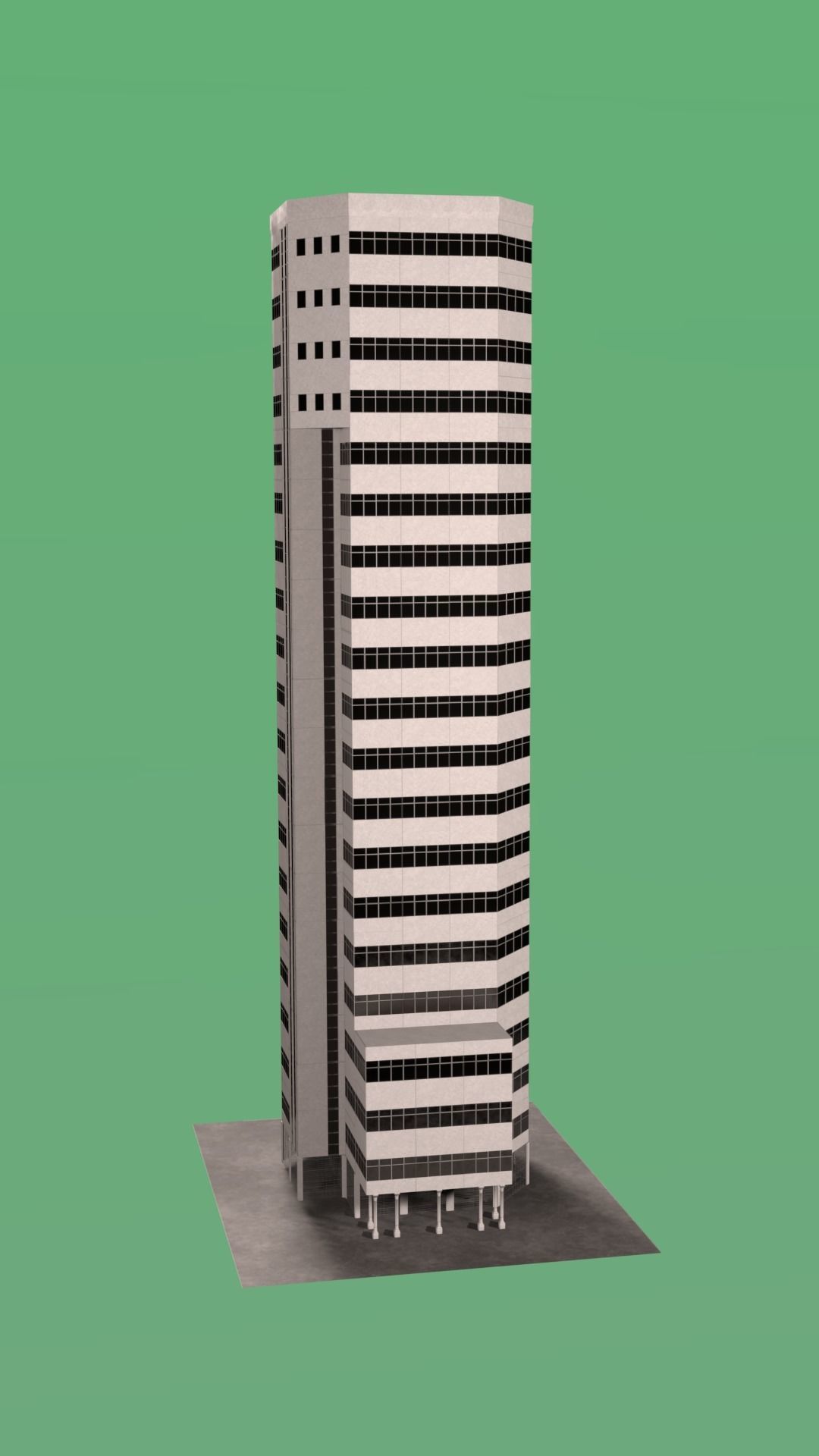 Skyscraper Office Building 3D model | CGTrader
