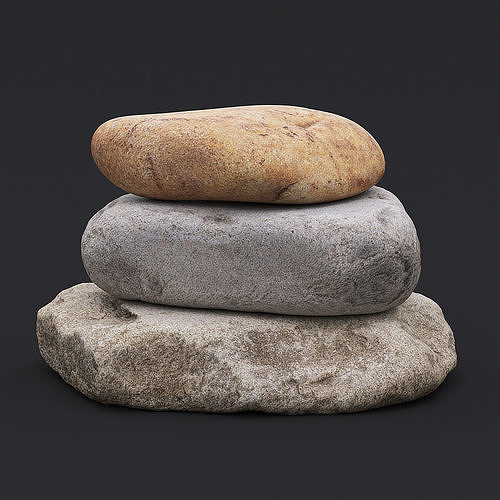 Stone XX 3D model | CGTrader