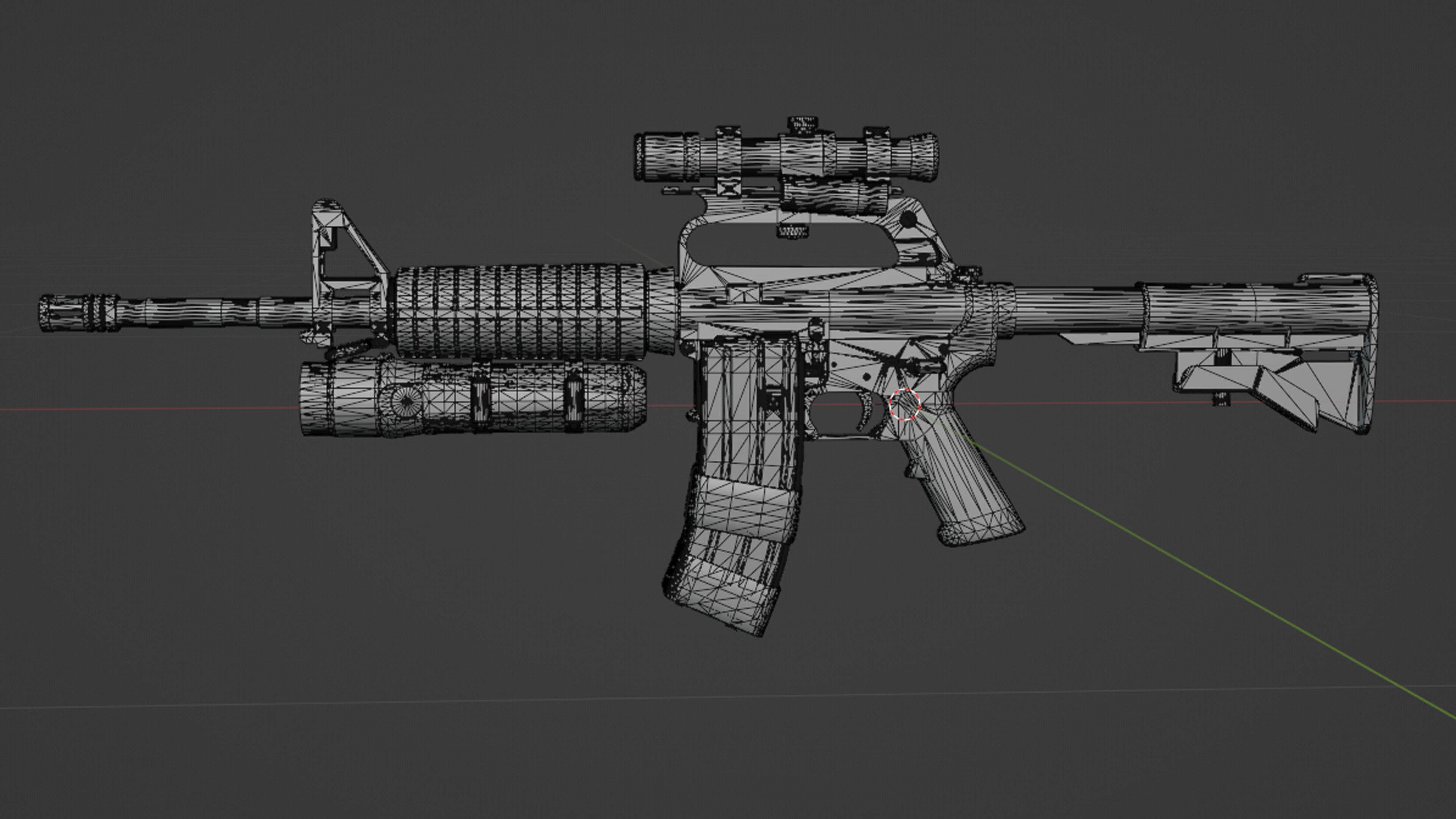 Assault Rifle 3D model | CGTrader