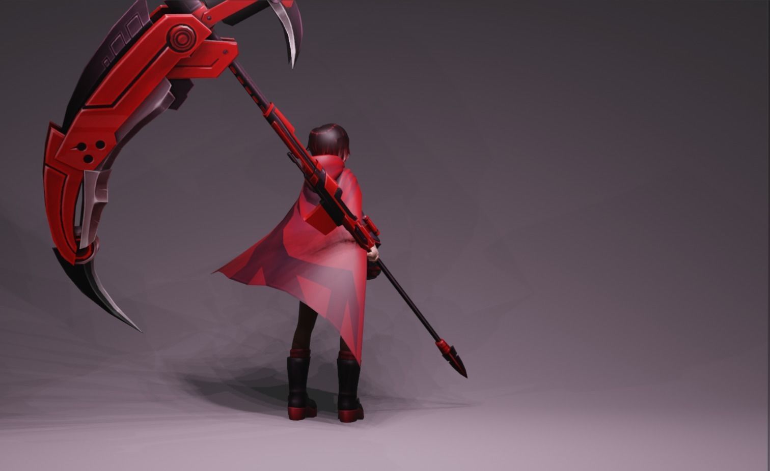Anime Character - Rose 3D model | CGTrader
