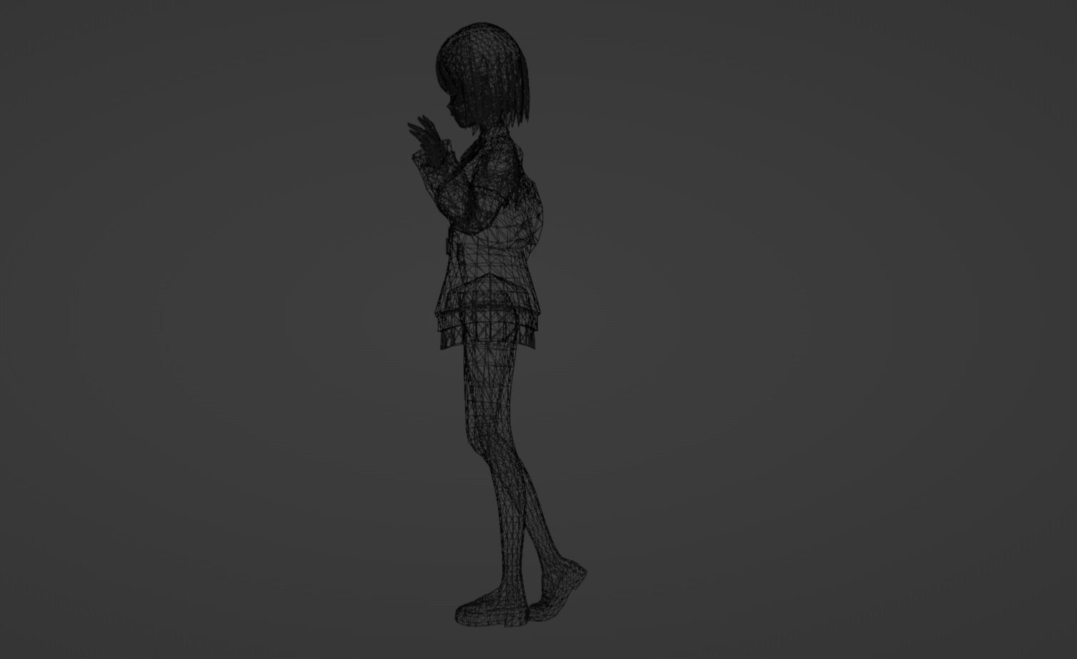 Anime Character - Akane Shinjo 3D model | CGTrader