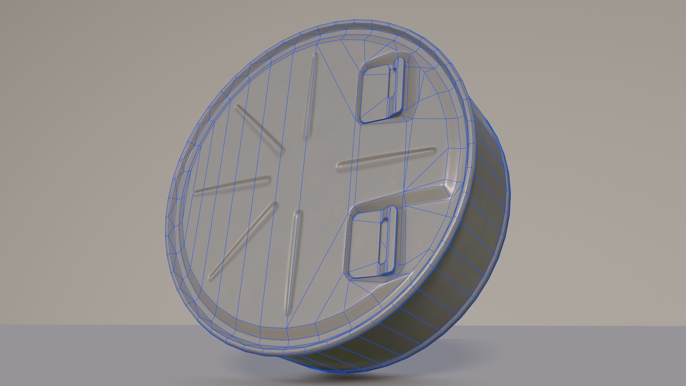 3D model TM-72 Soviet Anti-Tank Mine VR / AR / low-poly | CGTrader