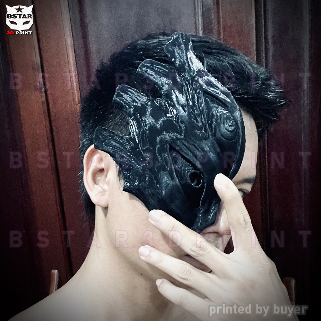 Sukuna Mask With Kumatoke Cursed Tool - Jujutsu Kaisen Cosplay 3D Model ...