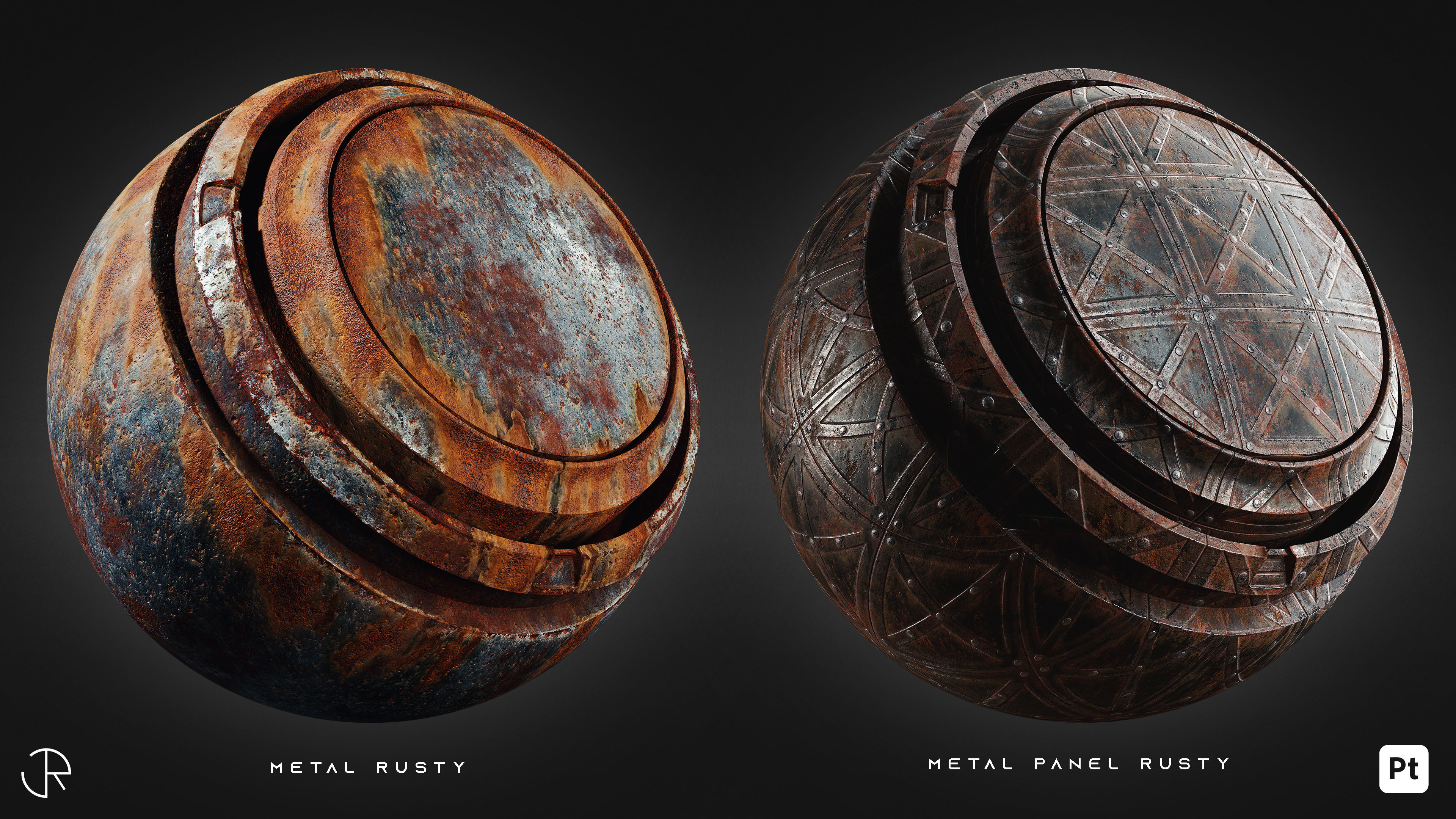 Texture Post Apocalyptic Smart Materials Vol 03 VR / AR / low-poly ...