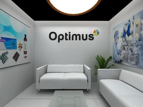 3D model 15 mtr x 6 mtr 2 side open exhibition stands VR / AR / low ...