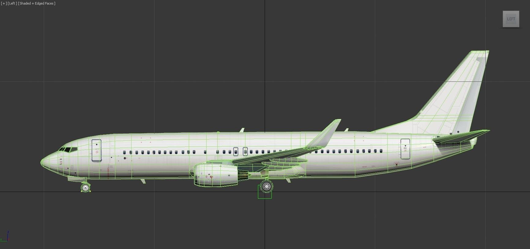 3D model Boeing 737-800 Static Lowpoly Includes Blank and Aeromexico VR ...