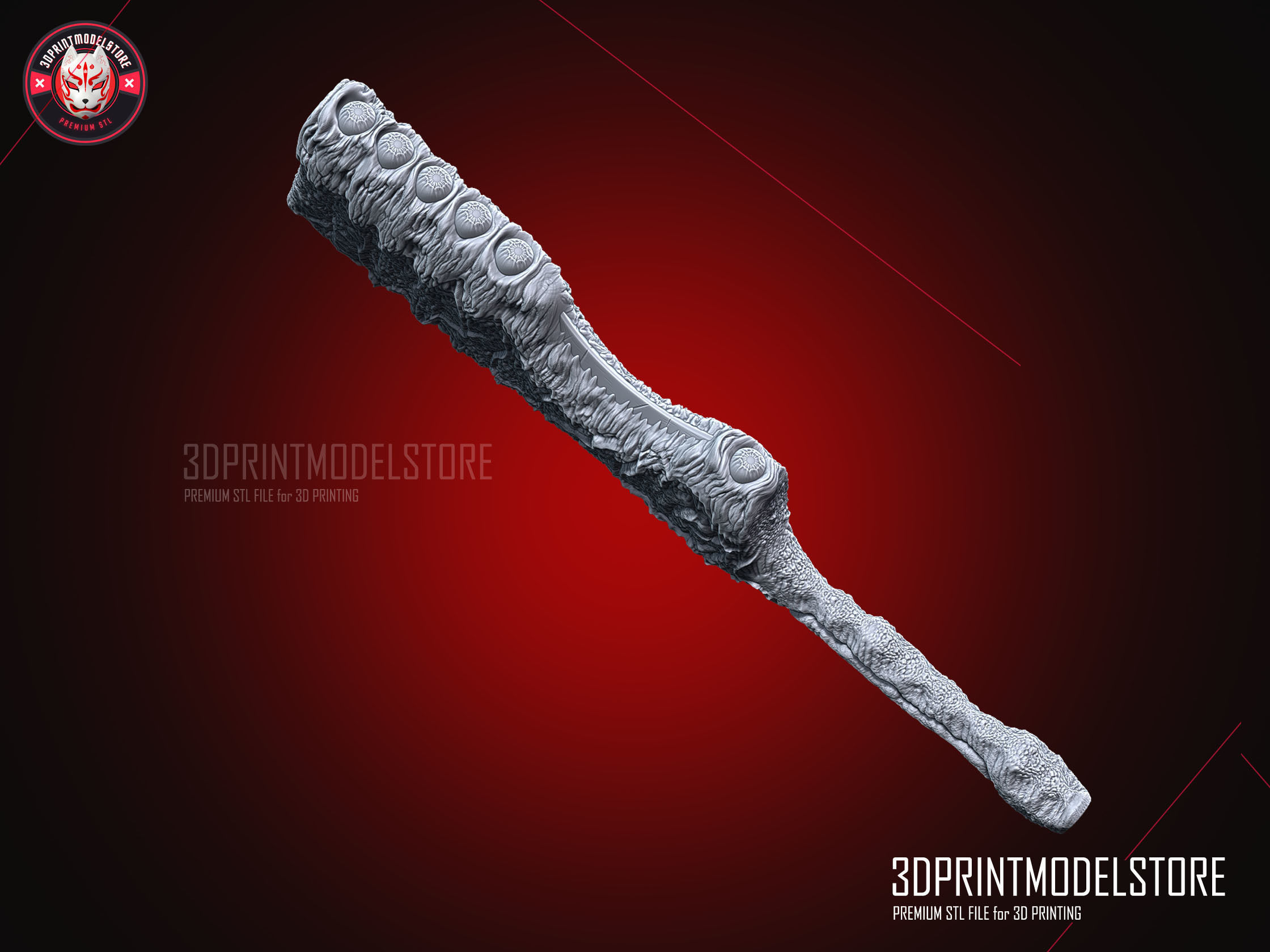 Festering Life Blade Sword Cursed Tool - Jujutsu Kaisen Weapon 3D model ...