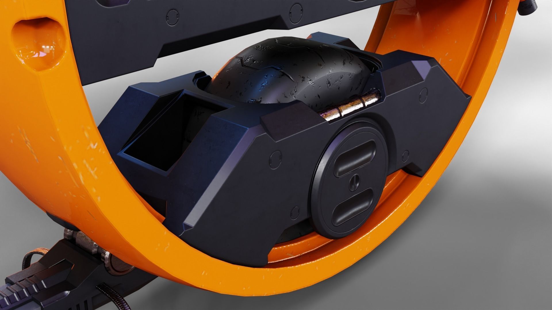 MonoDrone 3D model rigged | CGTrader