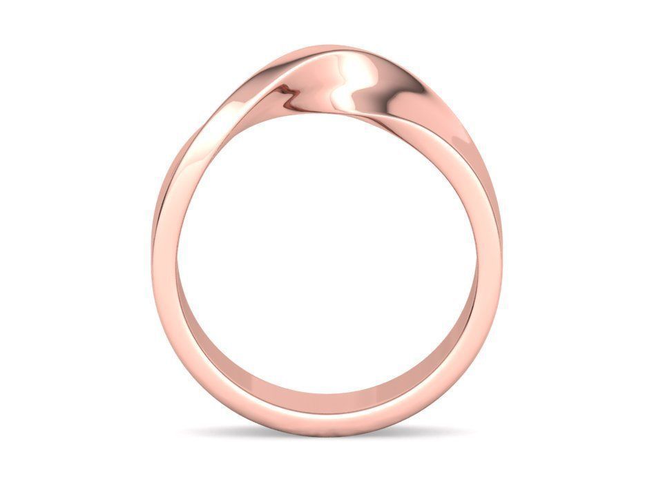 Mobius Wedding Band 5mm wide Infinity Love Ring 4-11US 3D model 3D ...