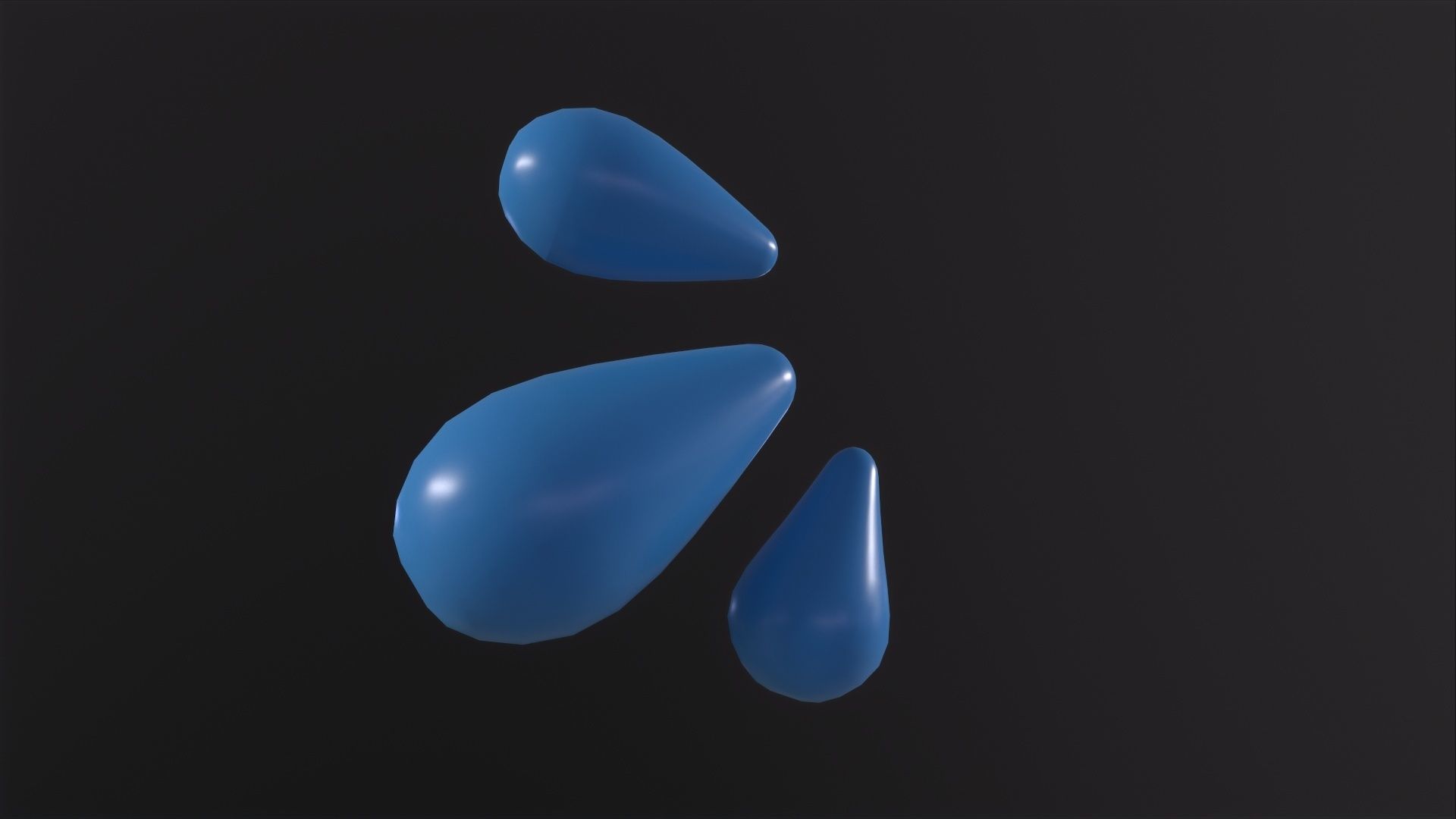 3D model TEARS icon 3D Model VR / AR / low-poly | CGTrader