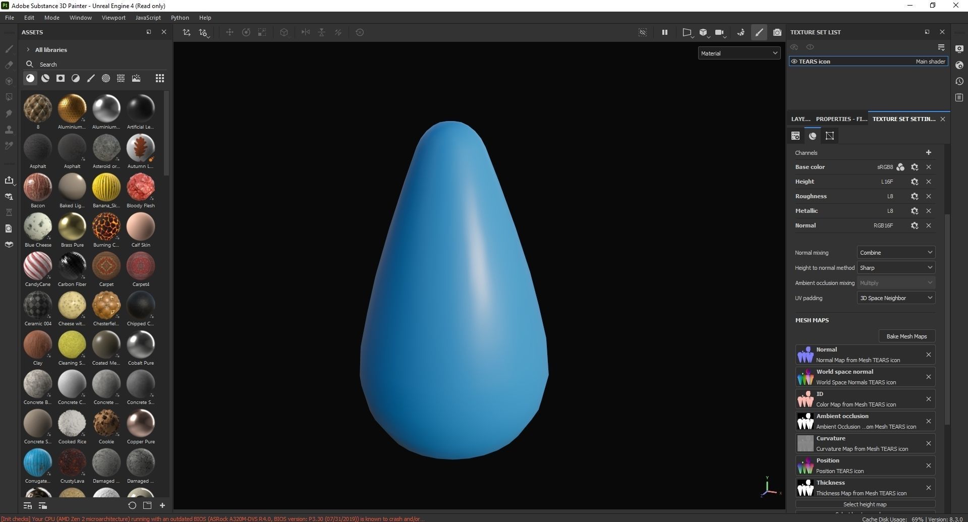 3D model TEARS icon 3D Model VR / AR / low-poly | CGTrader
