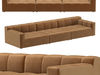 BURANO MODULAR SOFA 3D model | CGTrader