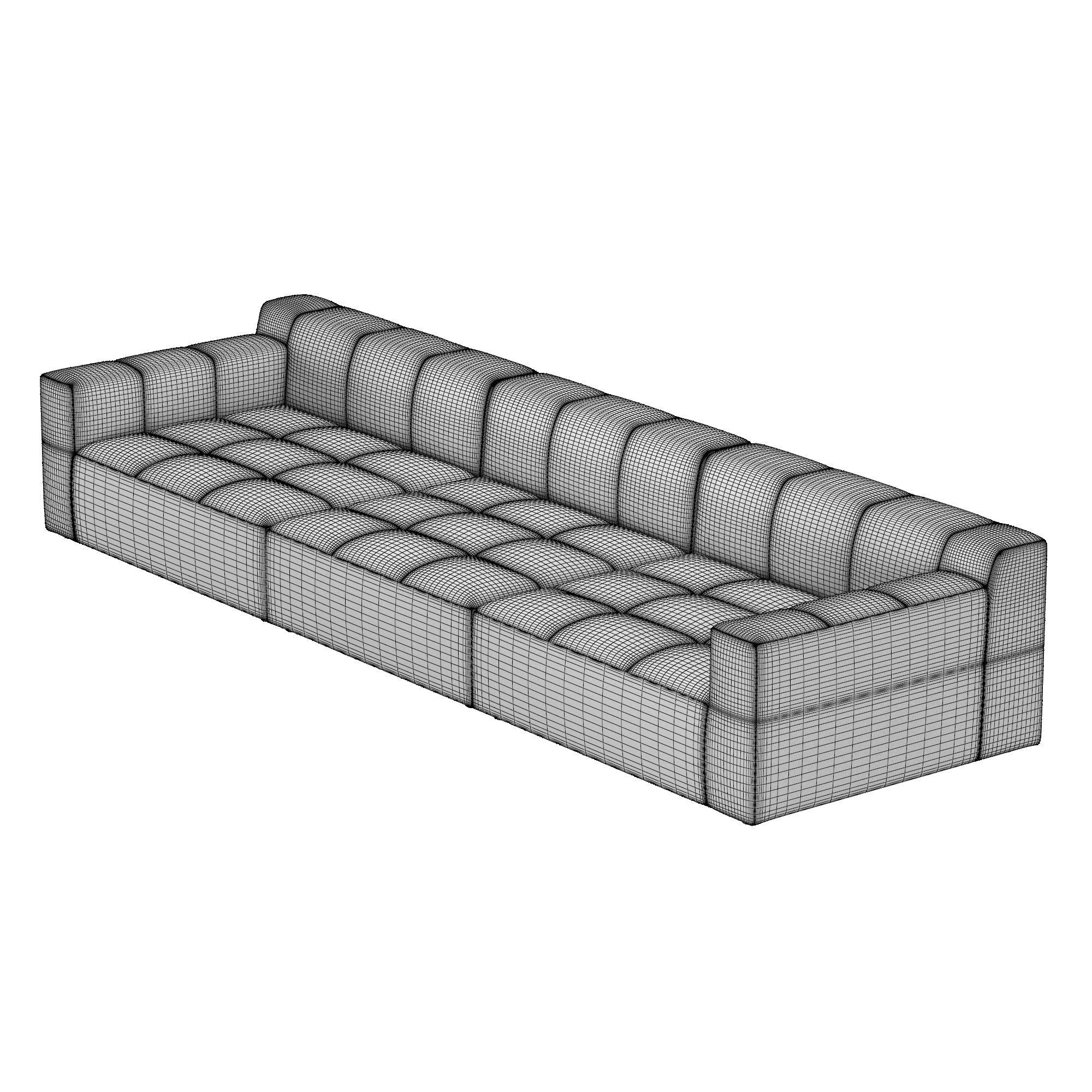 BURANO MODULAR SOFA 3D model | CGTrader
