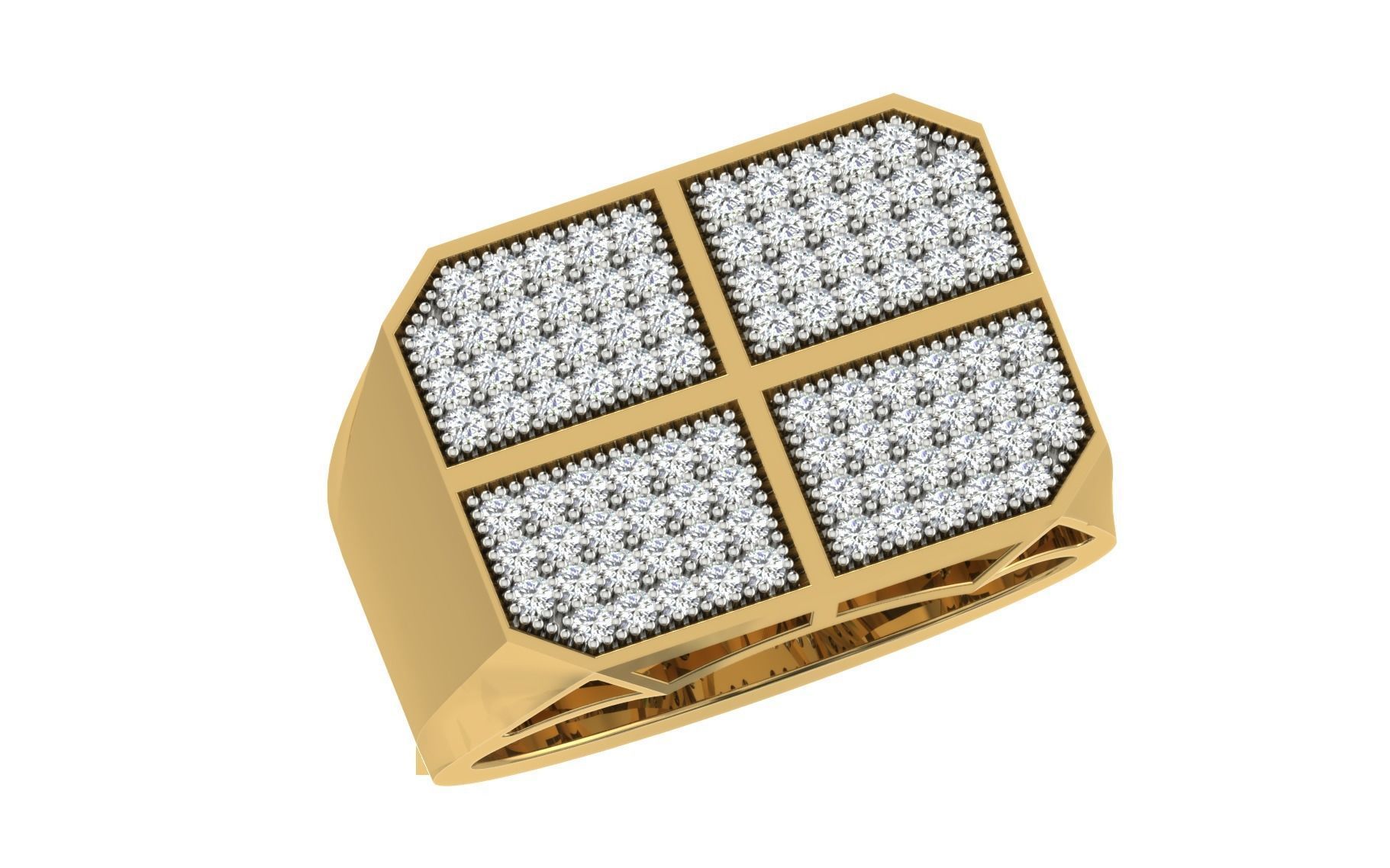 Square Quad 3D model | CGTrader