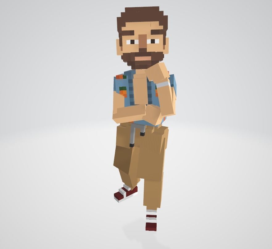 NPC test 3D model | CGTrader