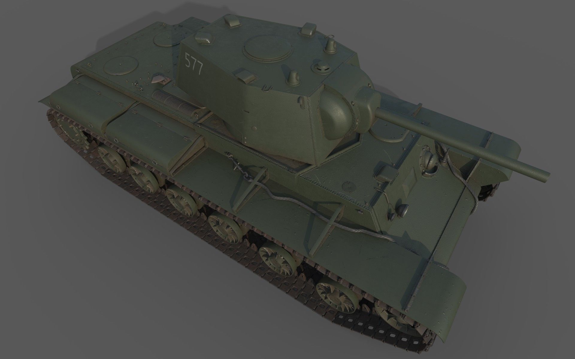 KV 1 1940 3D model | CGTrader