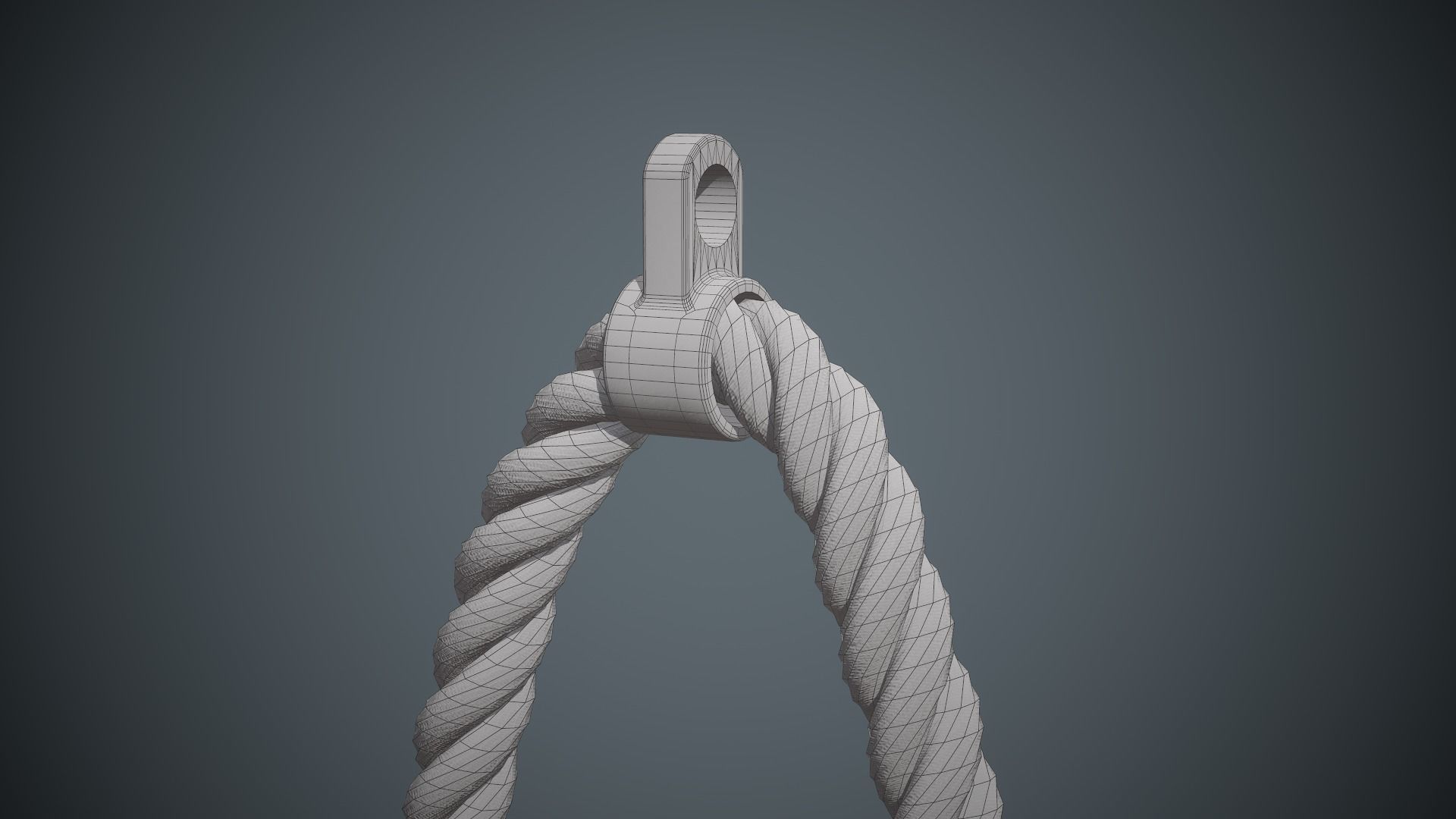 3D model Push Pull Rope VR / AR / low-poly | CGTrader