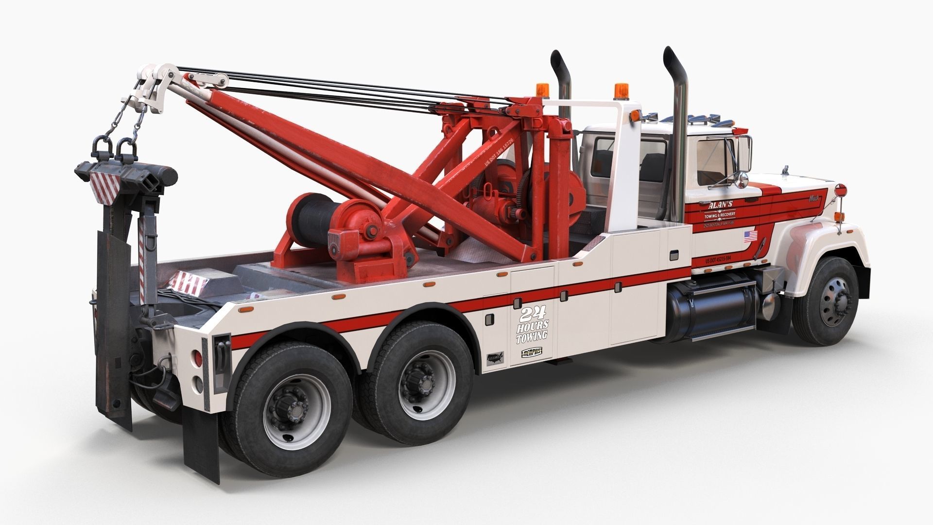 3D model SuperLiner Wrecker VR / AR / low-poly | CGTrader