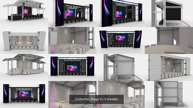 Collection Stage 4 | CGTrader