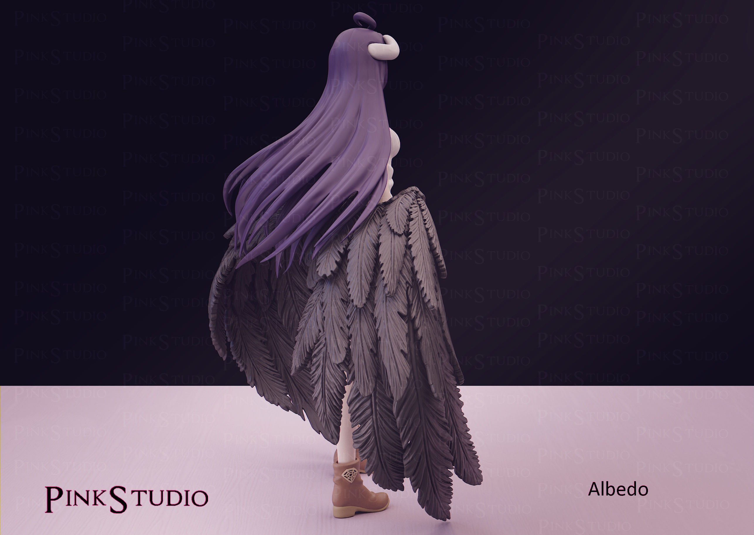 Overlord - Albedo 3D model 3D printable | CGTrader