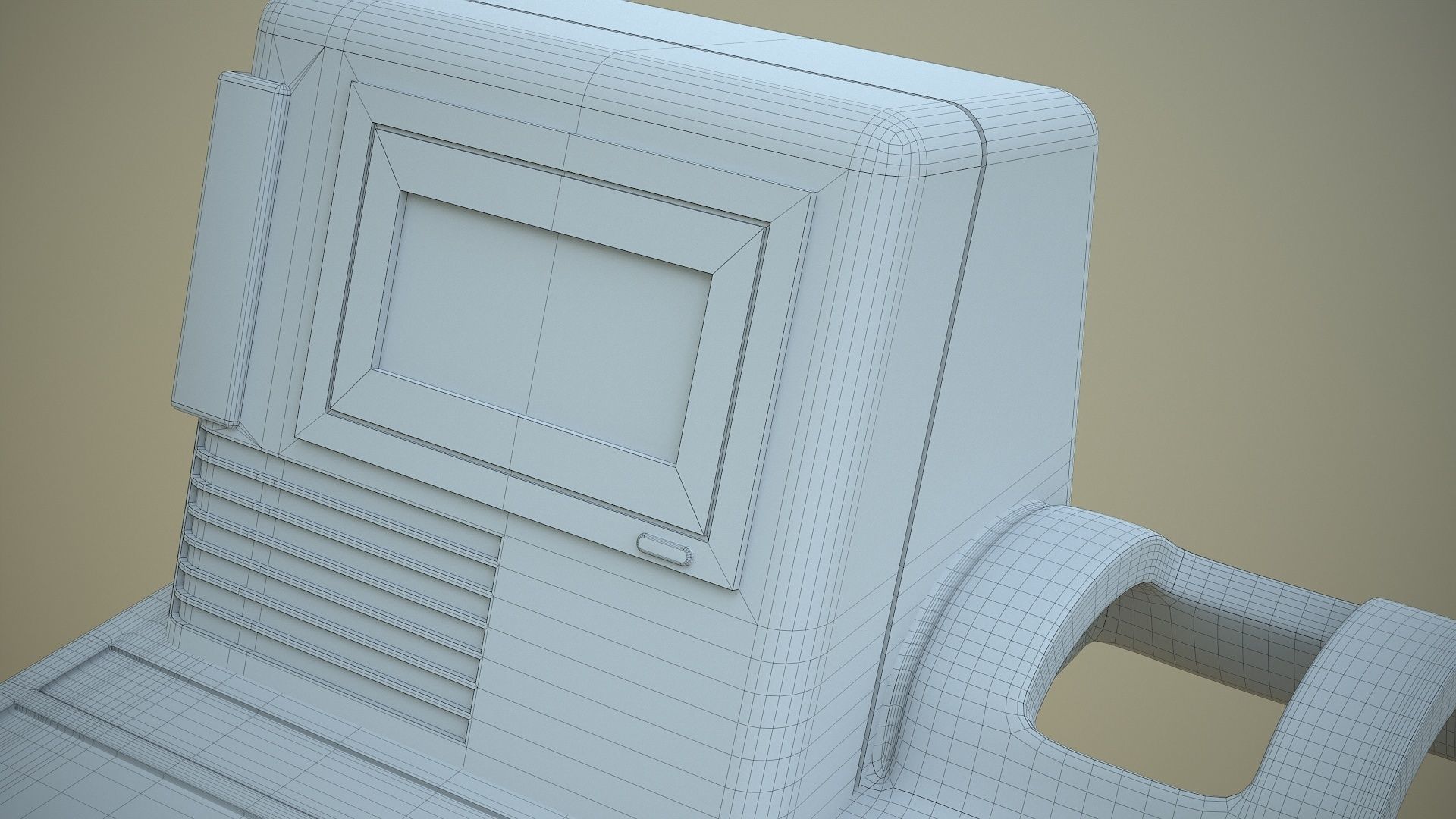 3D model Talking Computer for Kids Learning VR / AR / low-poly | CGTrader