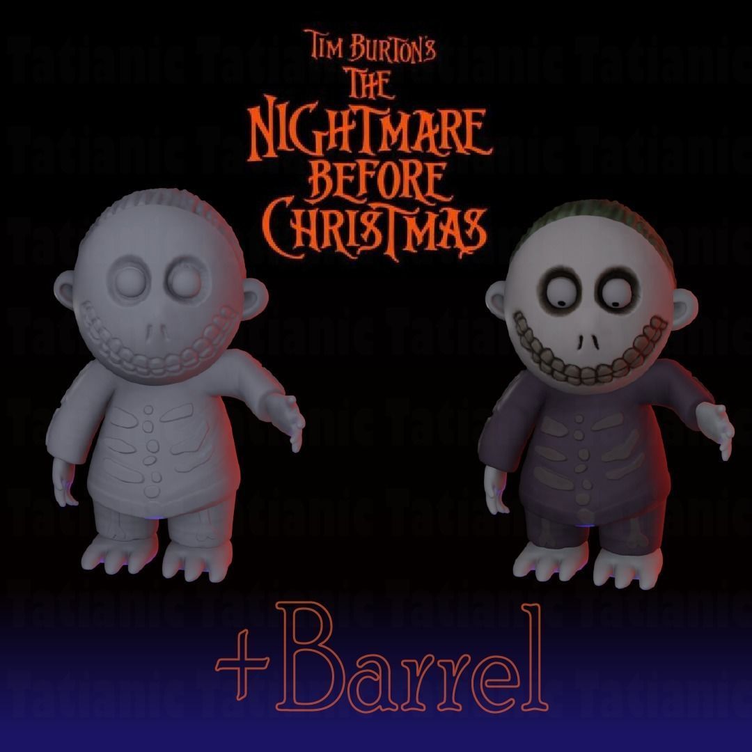 Halloween pack - nightmare before christmas 3D model 3D printable ...