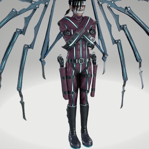 3D model Final Fantasy - FF7R- Nero The Sable Raw 3D Model VR / AR ...