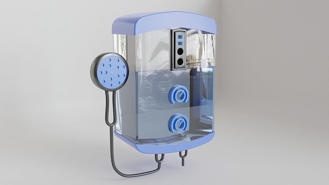 Beautiful looking water heater 3d model 3D model | CGTrader