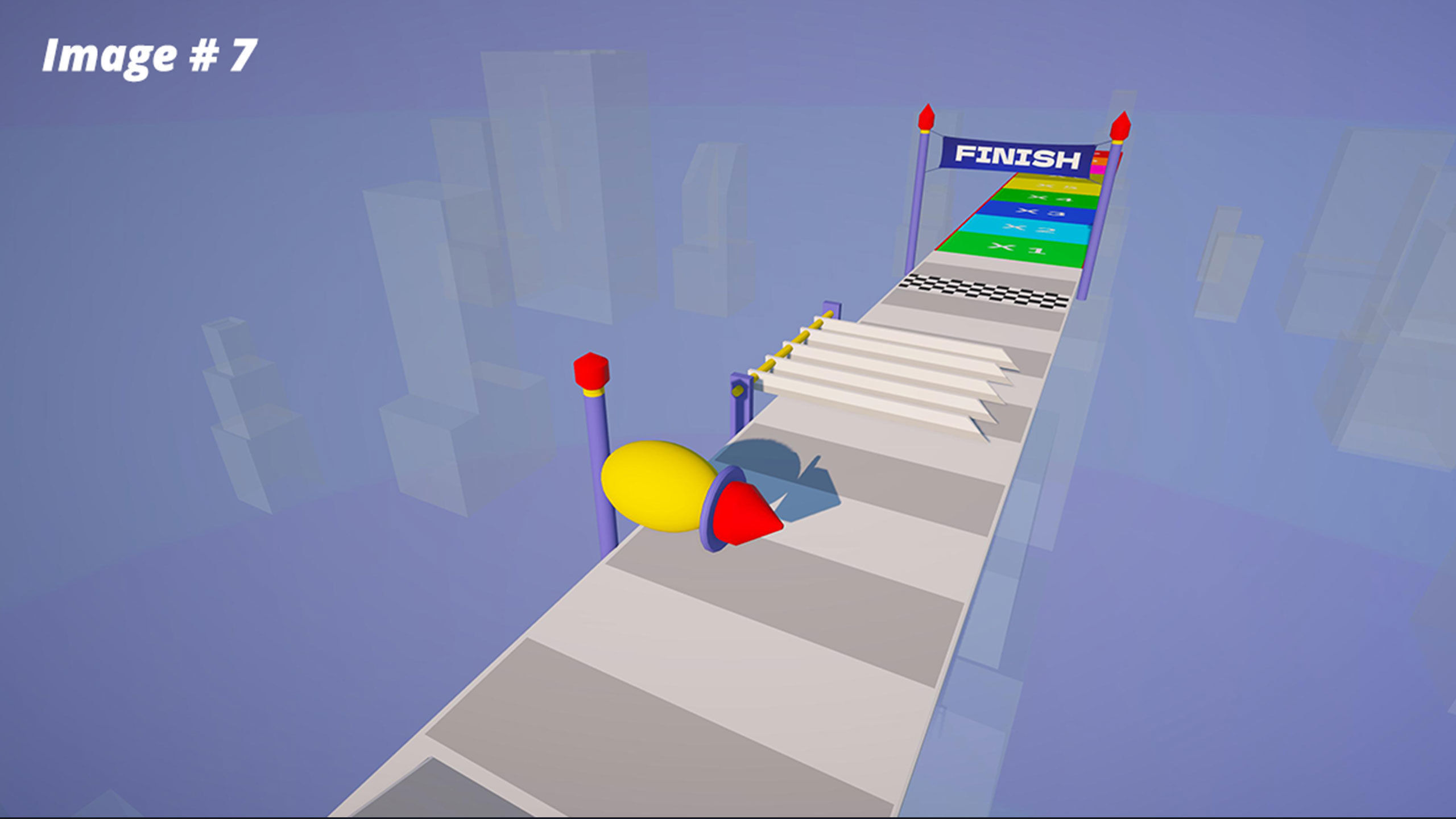 Hyper Casual Running Game Template 3D model animated rigged | CGTrader