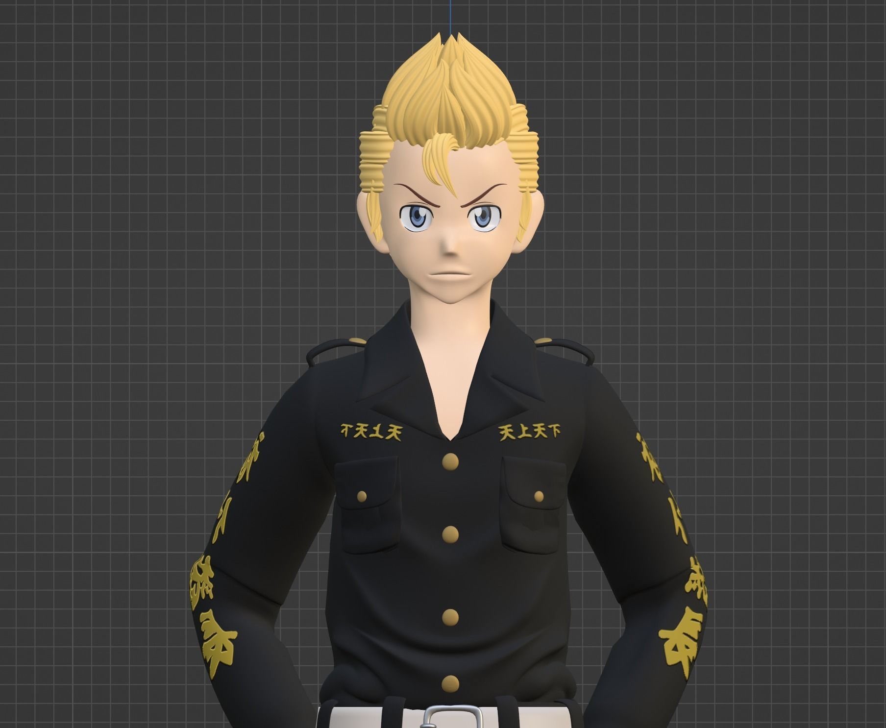 Takemichi Hanagaki - Tokyo Revengers 3D model rigged | CGTrader