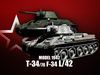 3D Model Collection T-34-76 - Soviet Medium Tank - Model 1942 - Dual Livery Package VR / AR ...