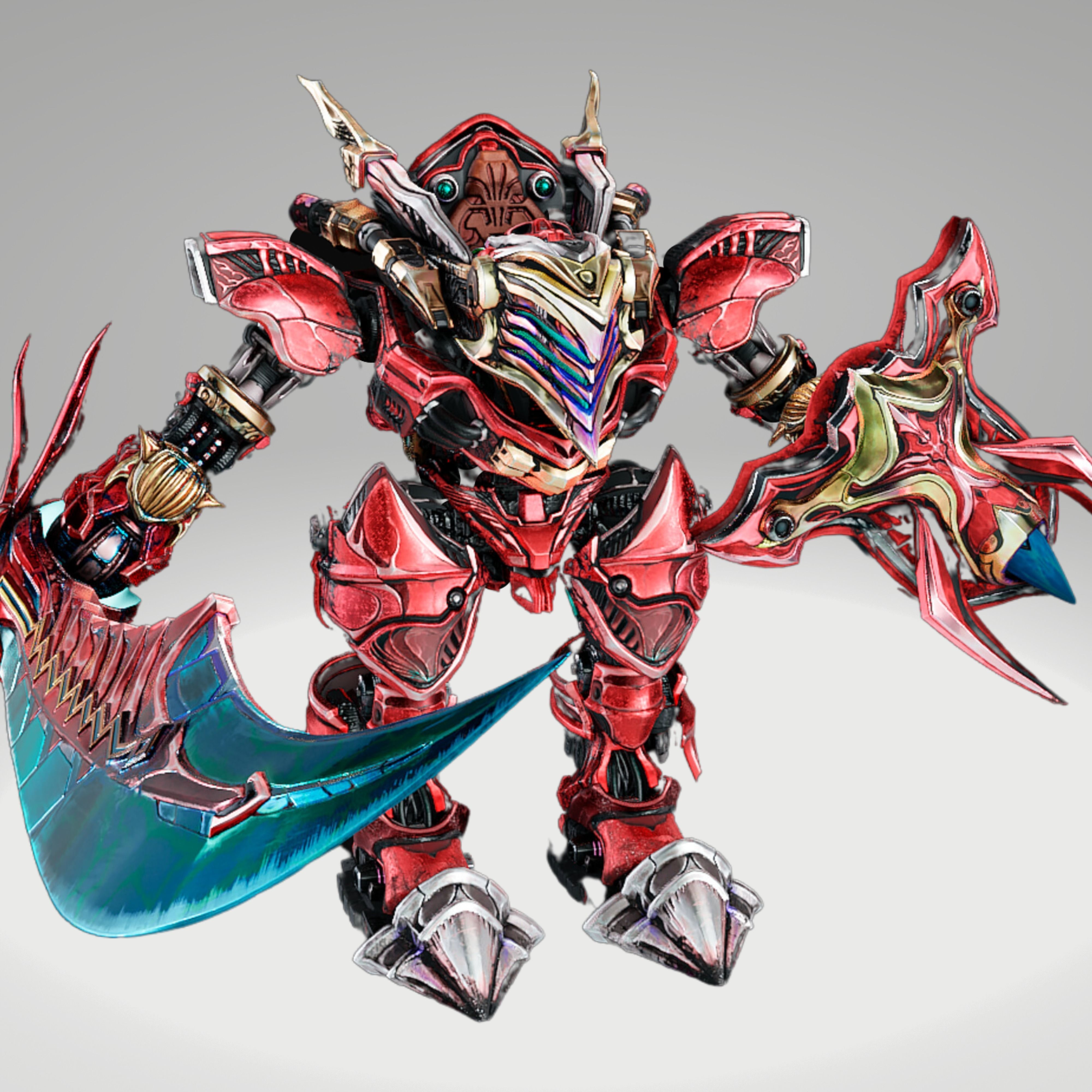 3D model Final Fantasy - Ff7R - Magitek Armor 3D Model VR / AR / low ...