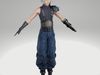 3D model Final Fantasy - Ff7R - Cloud Strife 3D Model VR / AR / low ...