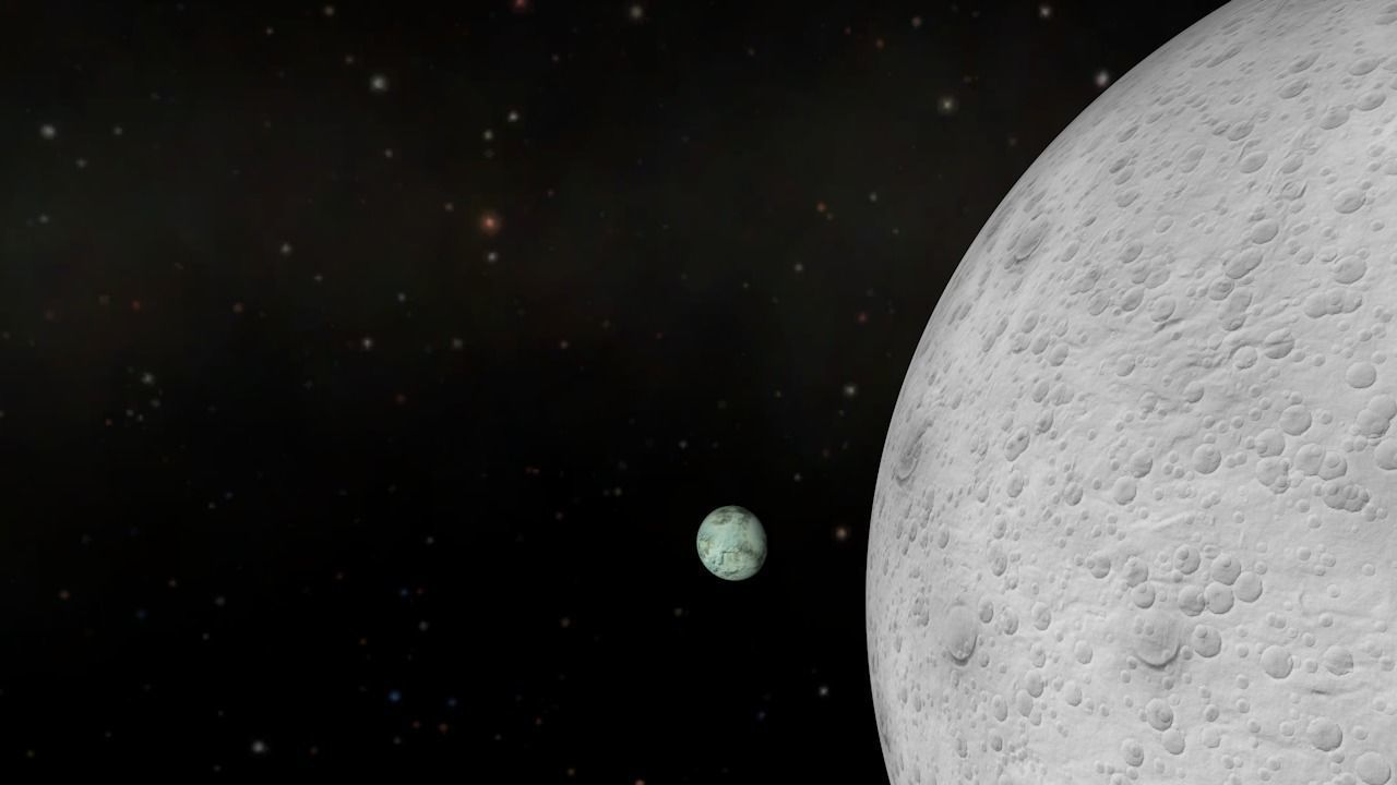 Kerbin Planet System free 3D model rigged | CGTrader