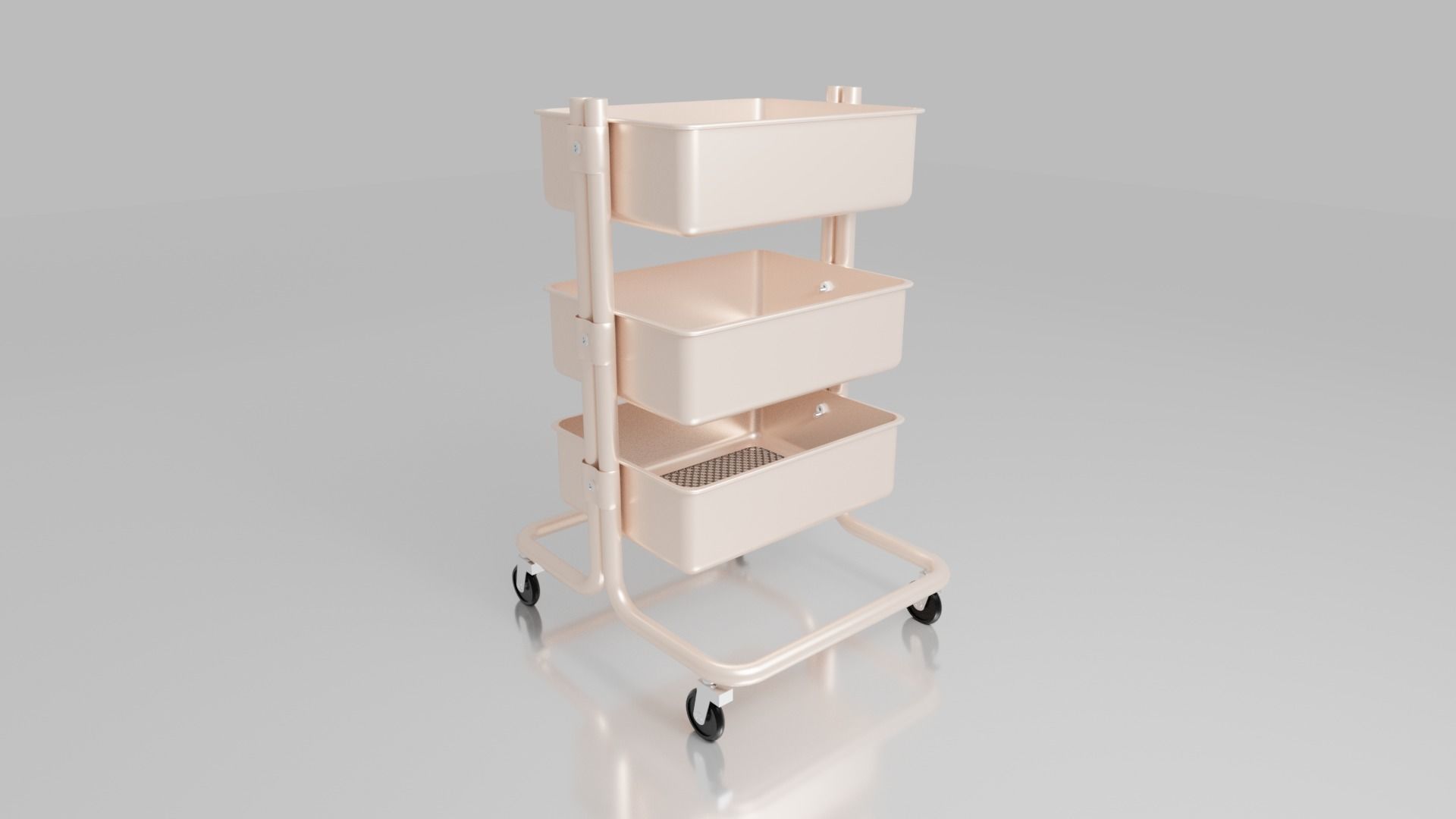 RASKOG Cart with Wheels 3D model | CGTrader