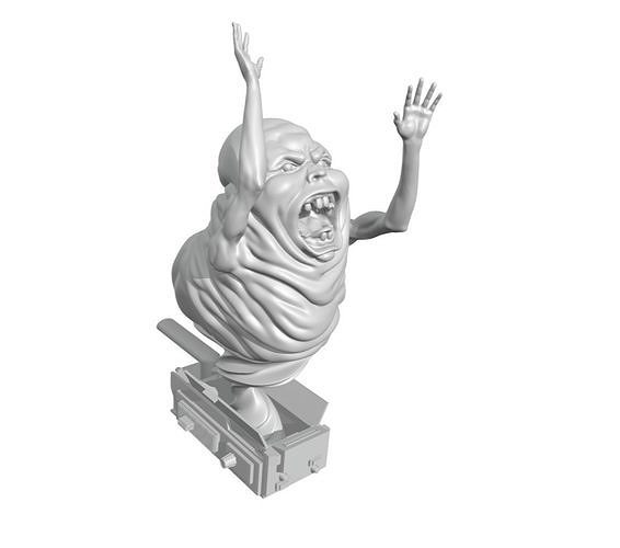 Slimer gost trap gostbusters 3D model 3D printable | CGTrader