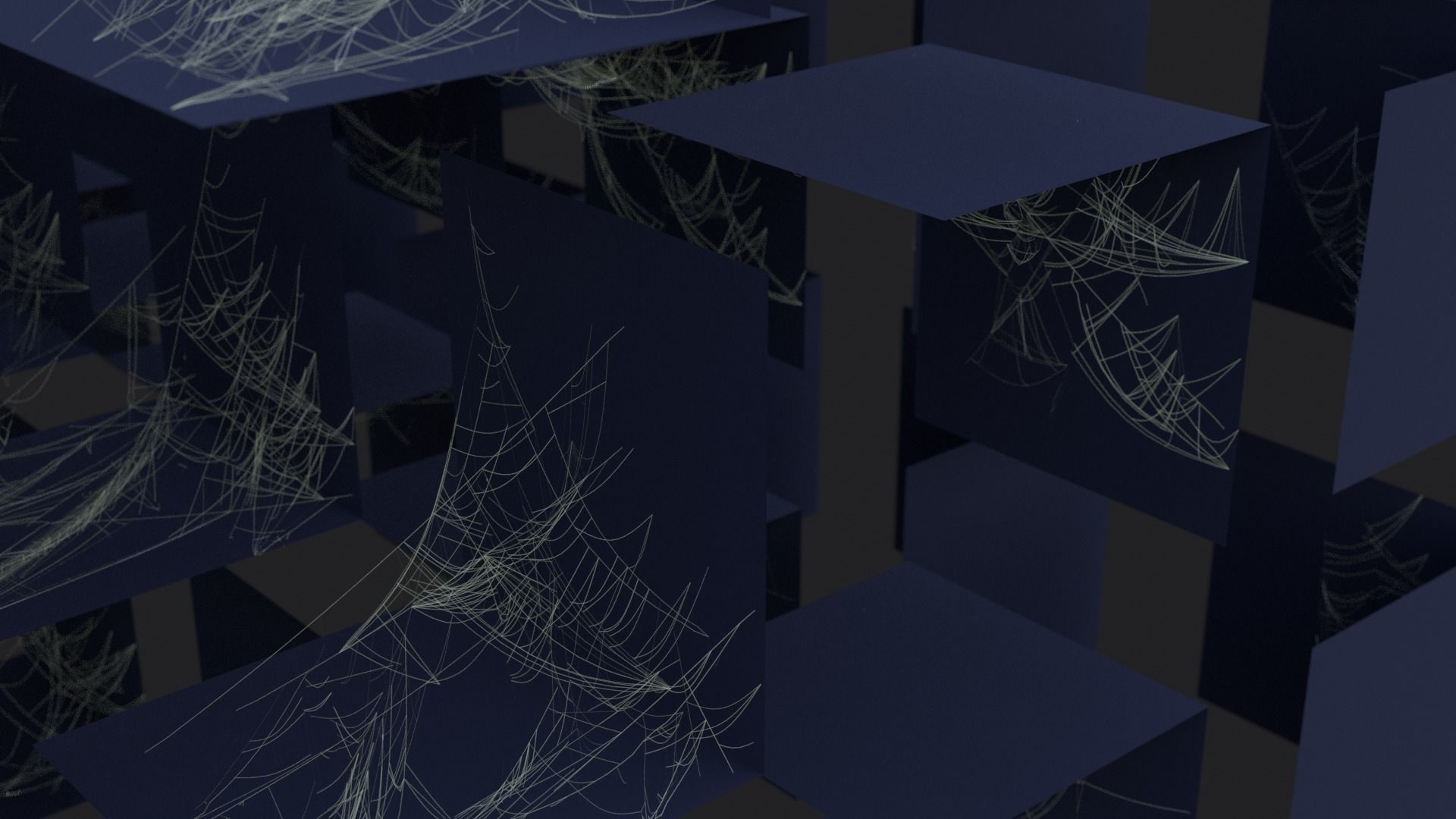 Spiderweb or Cobweb Asset Pack 150 Variations 3D model | CGTrader