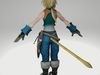 3D model Final Fantasy - Dissidia Nt - Zidane Tribal 3D Model VR / AR ...