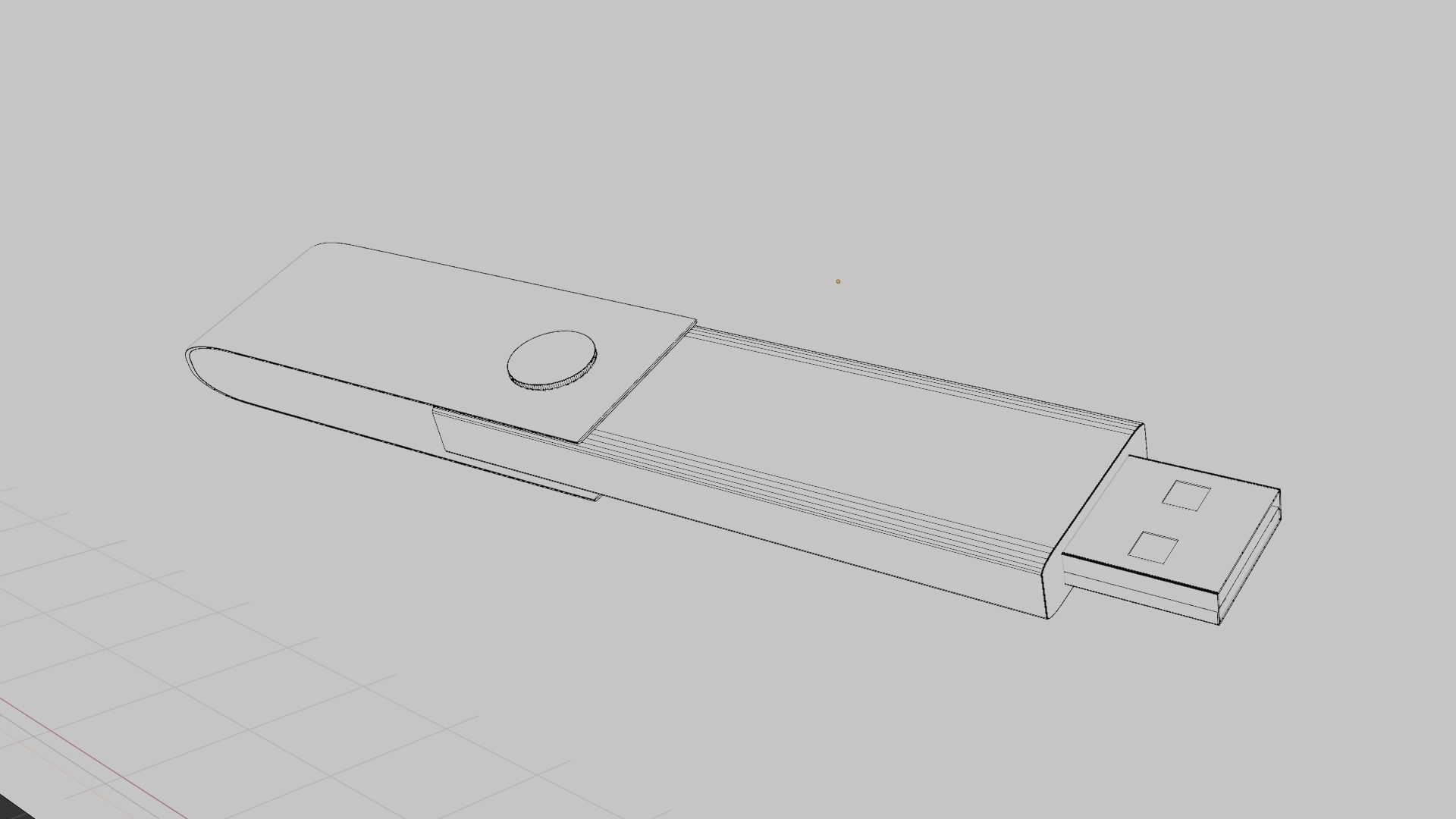 Usb Drive 3d Model Cgtrader 