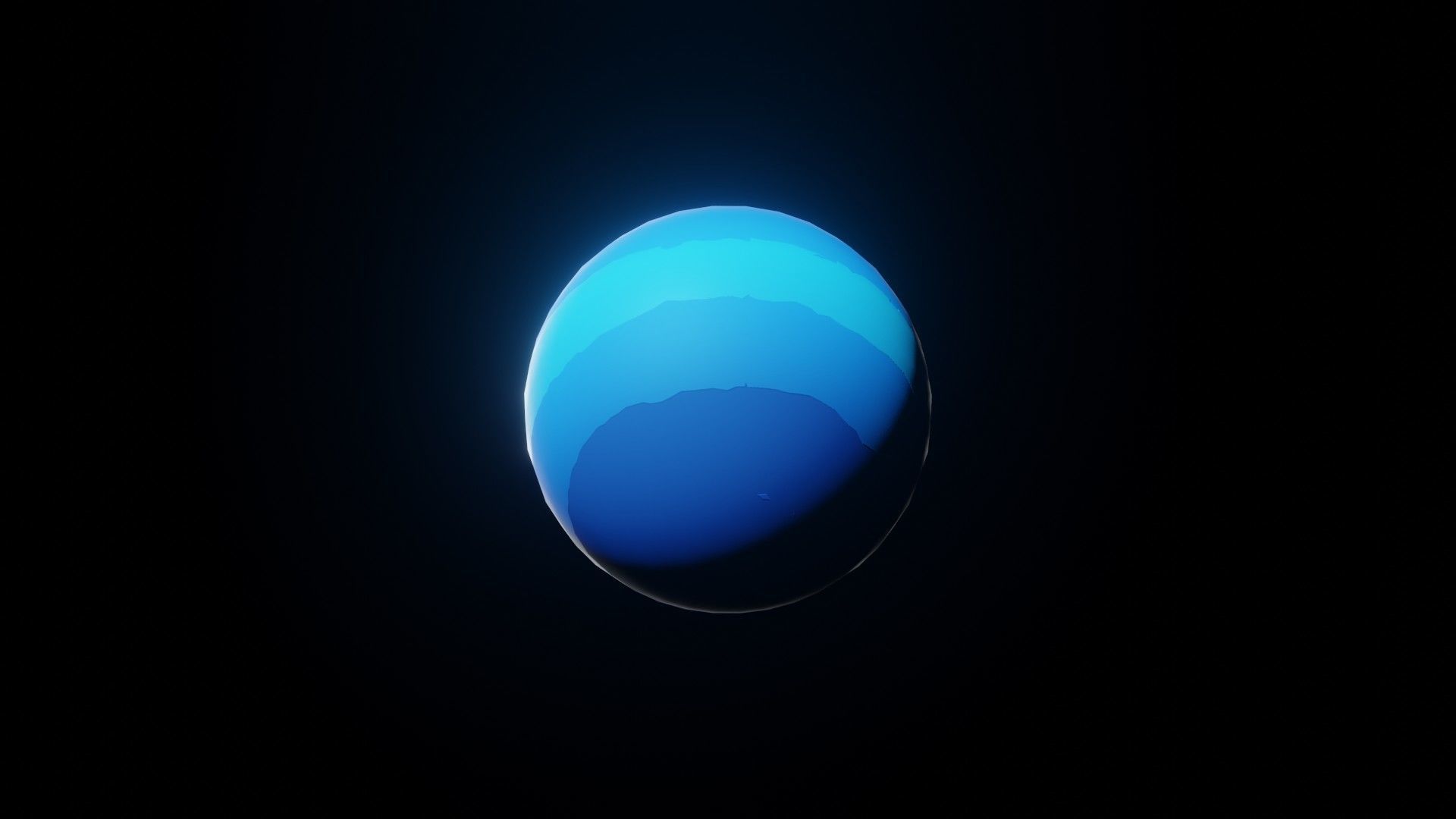 3D model Stylized Planet Neptune 3D Model 2k 4k 8k Textures VR / AR ...