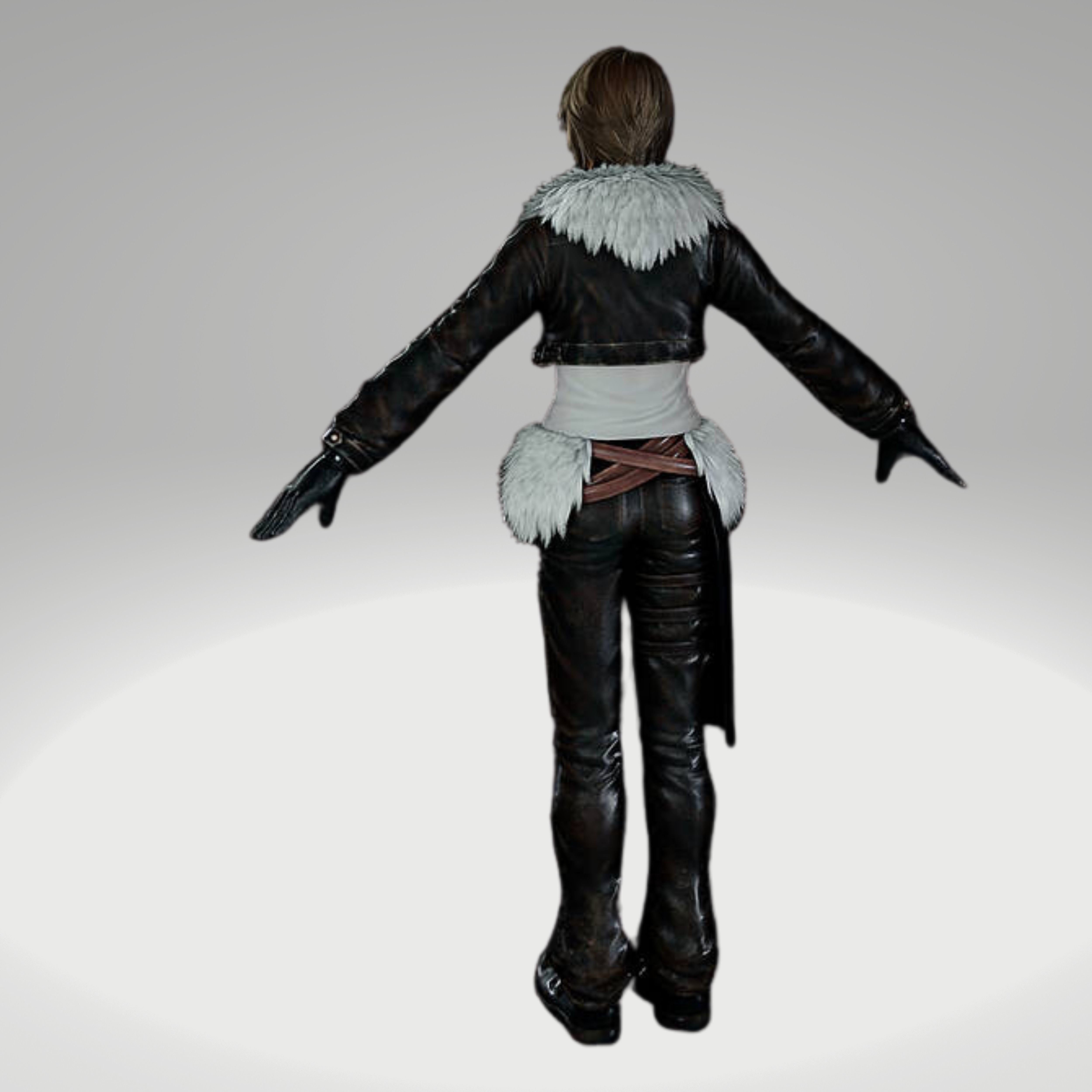 3D model Final Fantasy - Dissidia Nt - Squall Leonhart VR / AR / low ...