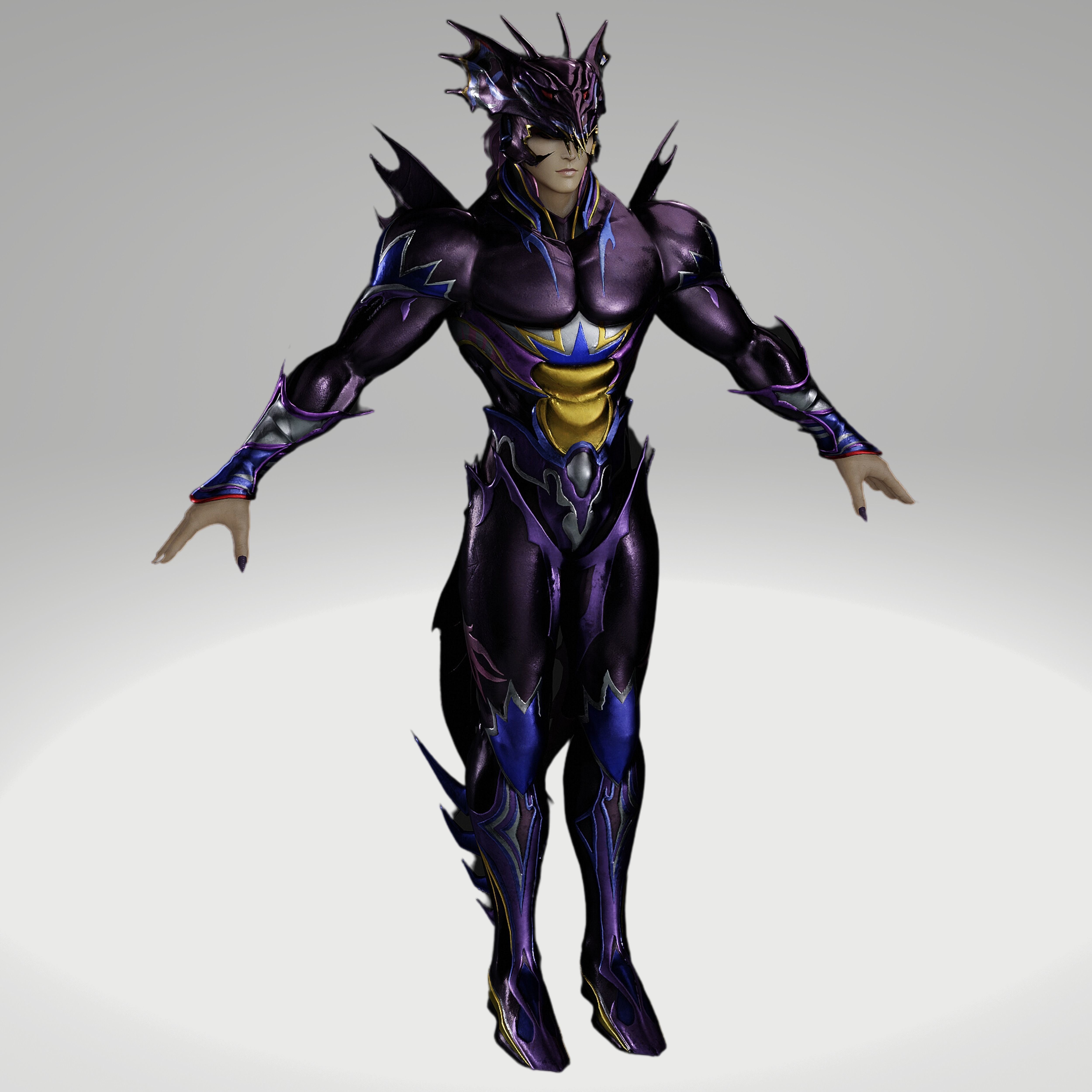 3D model Final Fantasy - Dissidia Nt - Kain Highwind VR / AR / low-poly ...