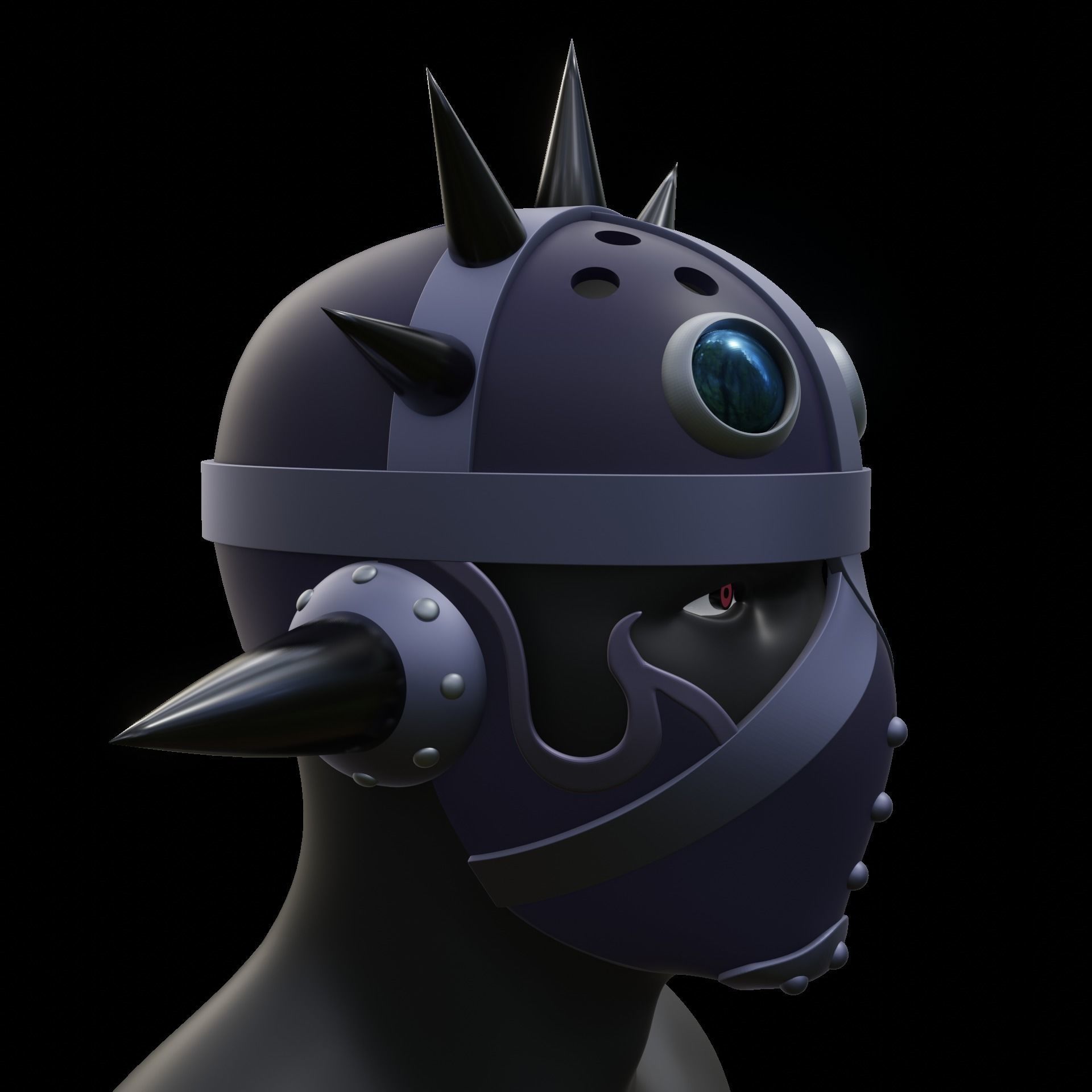One piece king cosplay helmet mask 3D model 3D printable | CGTrader