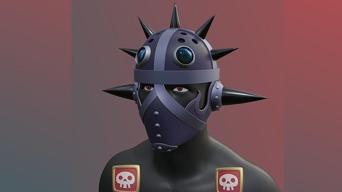 One piece king cosplay helmet mask 3D model 3D printable | CGTrader